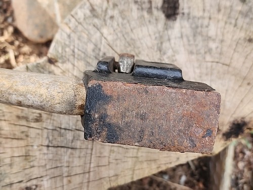 Vintage Chopper 1 Wood Splitting Axe Maul Tool Head Spring Loaded ...