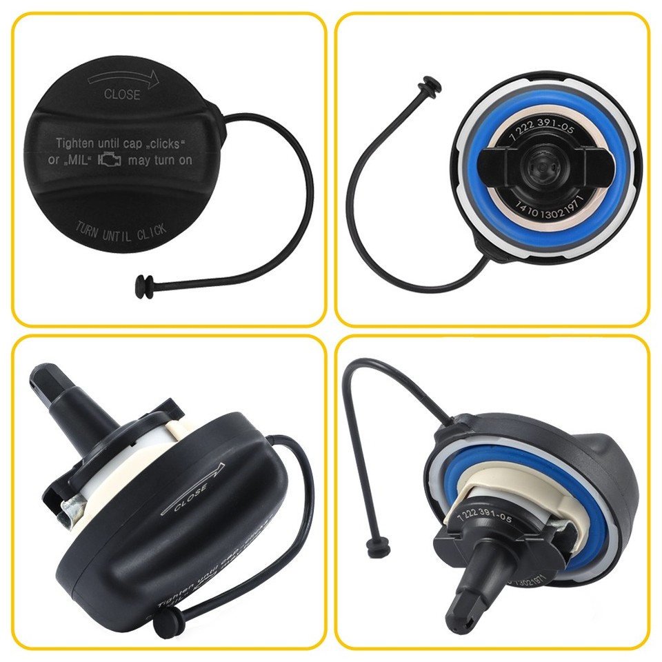 Fuel Gas Tank Filler Cap Cover For BMW E92 E90 E60 E46 X1 X5 X6 Z4 ...