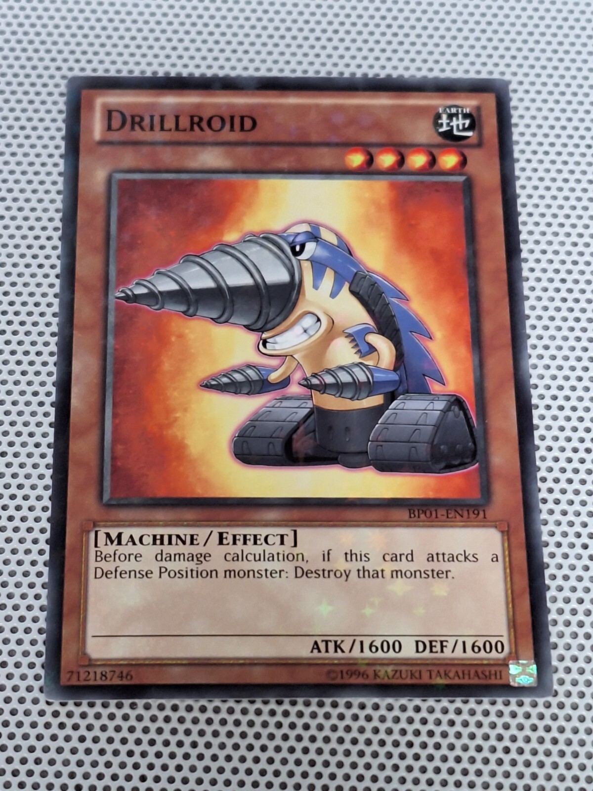 Drillroid - BP01-EN191 - Starfoil Rare Yugioh! Holo Foil Nice! | eBay