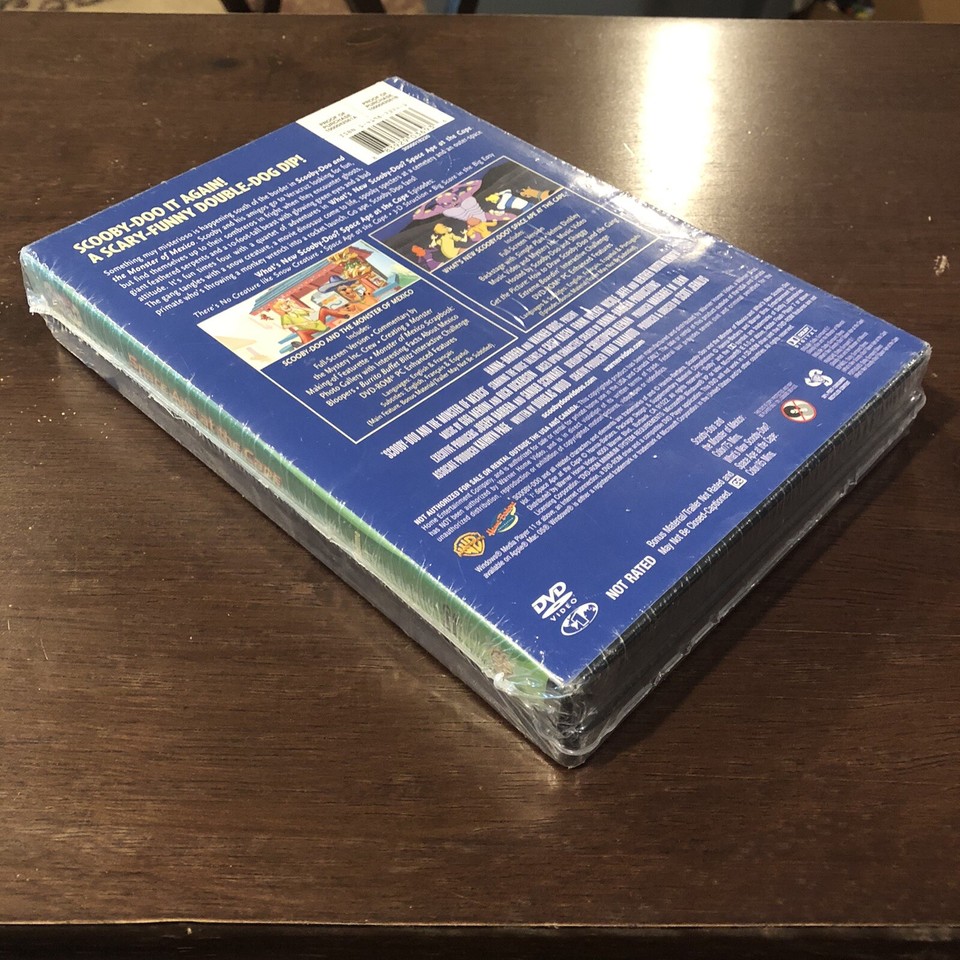 Scooby-Doo Double Feature DVD Monster Of Mexico Space Ape At The Cape ...