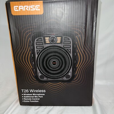 Carise T26 Additional Mic Port Remote Control Wireless Speaker System ...