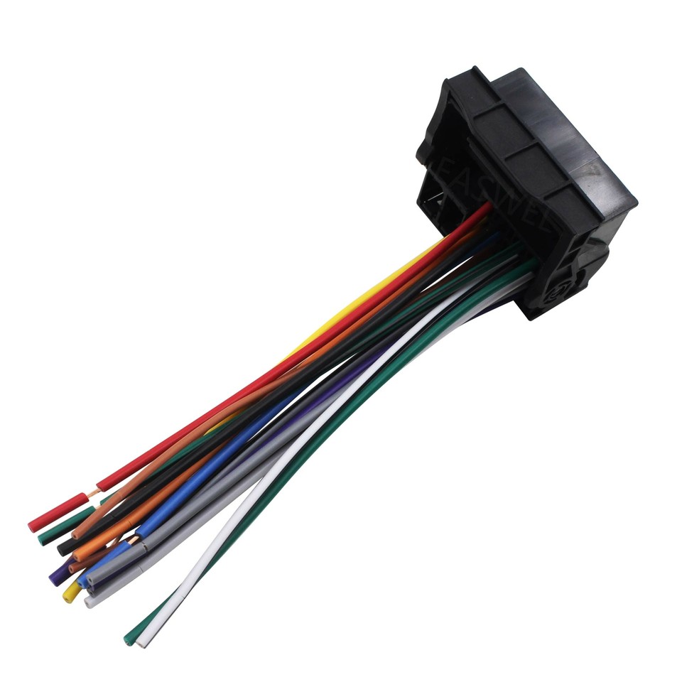 Car Stereo Radio Receiver Wiring Harness Plug for BMW 2003-2012 Z4 530i ...