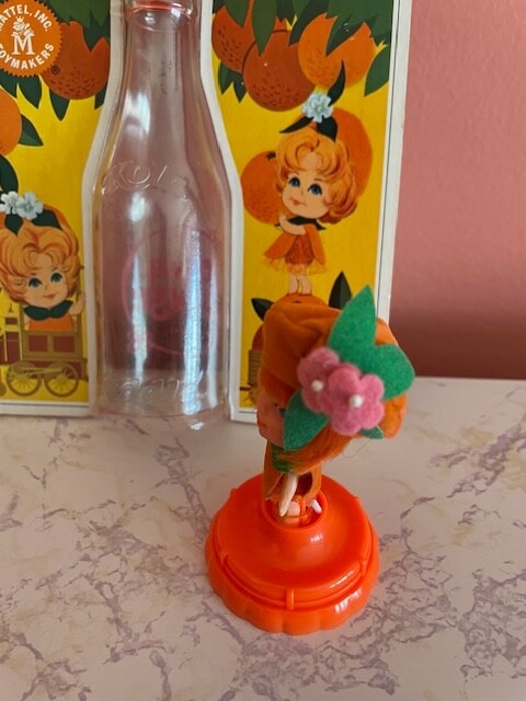 Vintage Mattel Olivia Orange Kola Kiddle with Original Card - Excellent ...