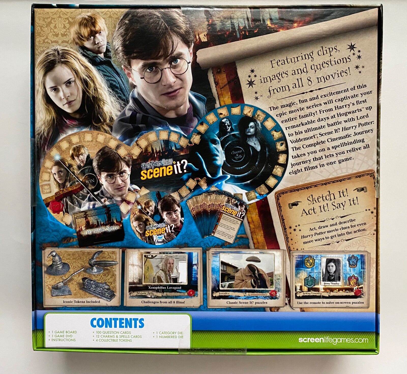 Screenlife Scene It The Complete Cinematic Journey DVD Board Game ...