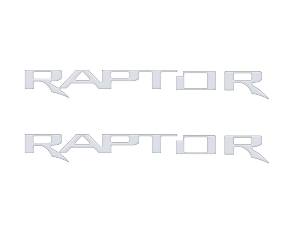 2021-2026 Ford Raptor Hood Cowl Letter Inserts - Official Licensed ...