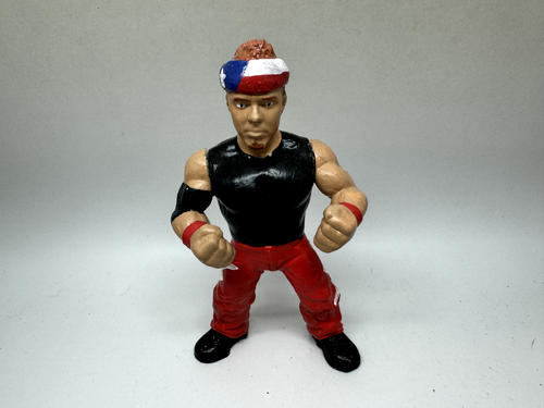 WWF WWE WCW TNA AEW NXT CUSTOM HASBRO AMAZING RED WRESTLING FIGURE ...