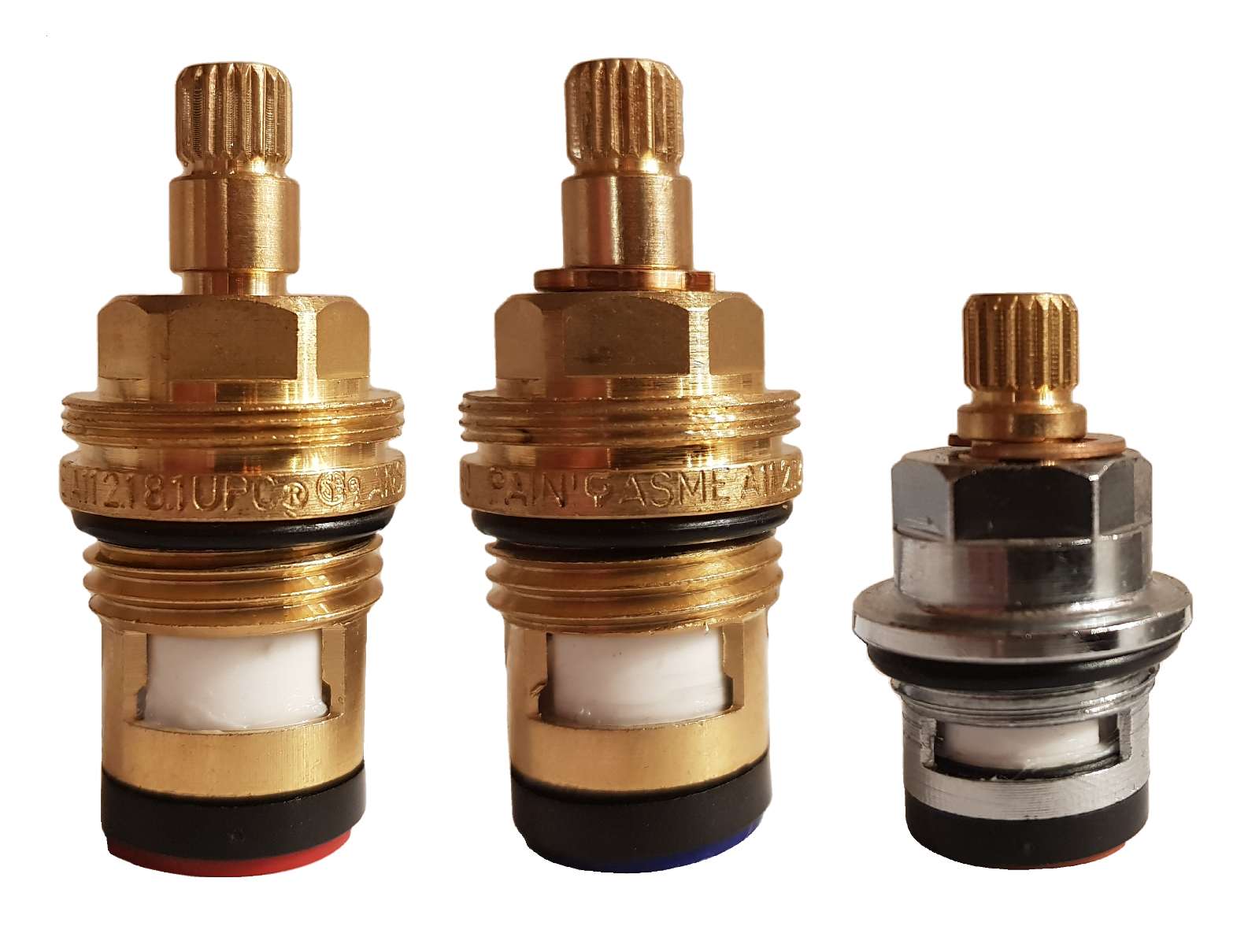 Genuine Brita Torlan & Kelda set of 3 Ceramic valves cartridges ...