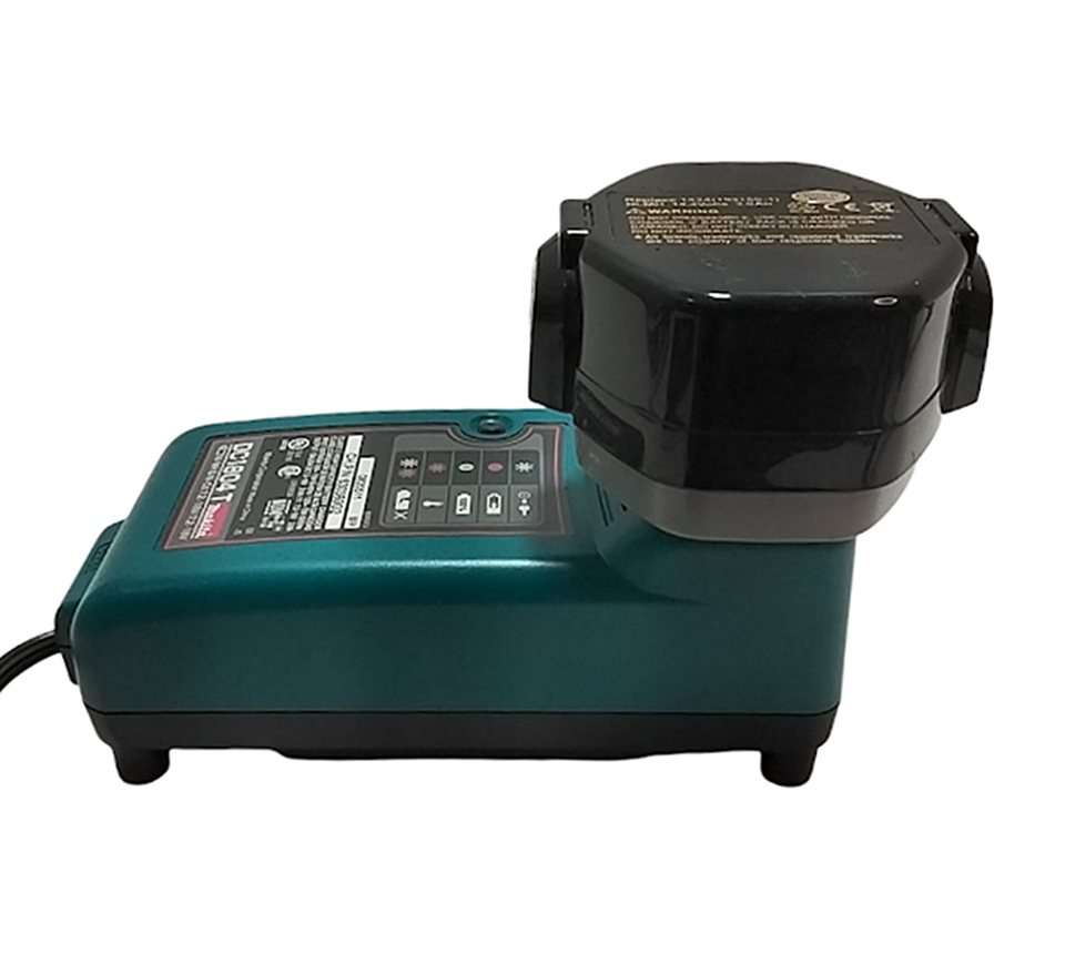 Genuine Makita DC1804 T 7.2-18V Ni-MH Ni-Cd Battery Charger & Battery ...