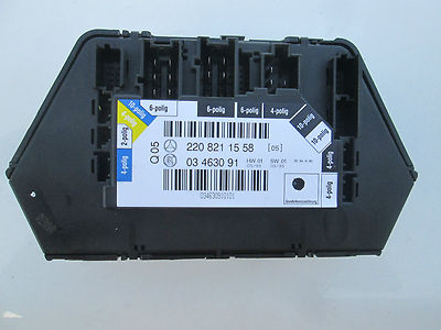 MERCEDES-BENZ W220 S430 S500 LEFT REAR DOOR MODULE 00 01 02 2003 04 05 ...
