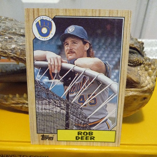 1987 Topps - #547 Rob Deer | eBay