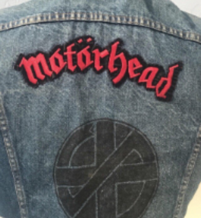 Vintage Denim Vest 80s Levis Biker Rocker Motörhead -… - Gem