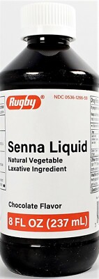 Rugby Senna Liquid (Chocolate Flavor) 8 fl oz - Exp Date 01-2026 | eBay