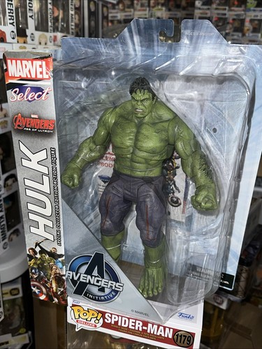 2015 Hulk Marvel Diamond Select 10" Figure Ruffalo Avengers Ultron ...