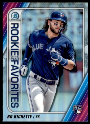2020 Topps Bowman Chrome Bo Bichette RC Toronto Blue Jays #ROYF-BB ...