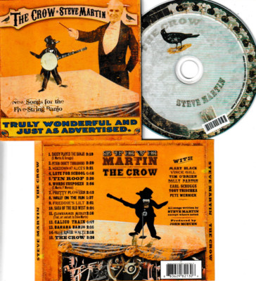 STEVE MARTIN - Crow New Songs For 5-string Banjo - CD LIKE NEW | eBay