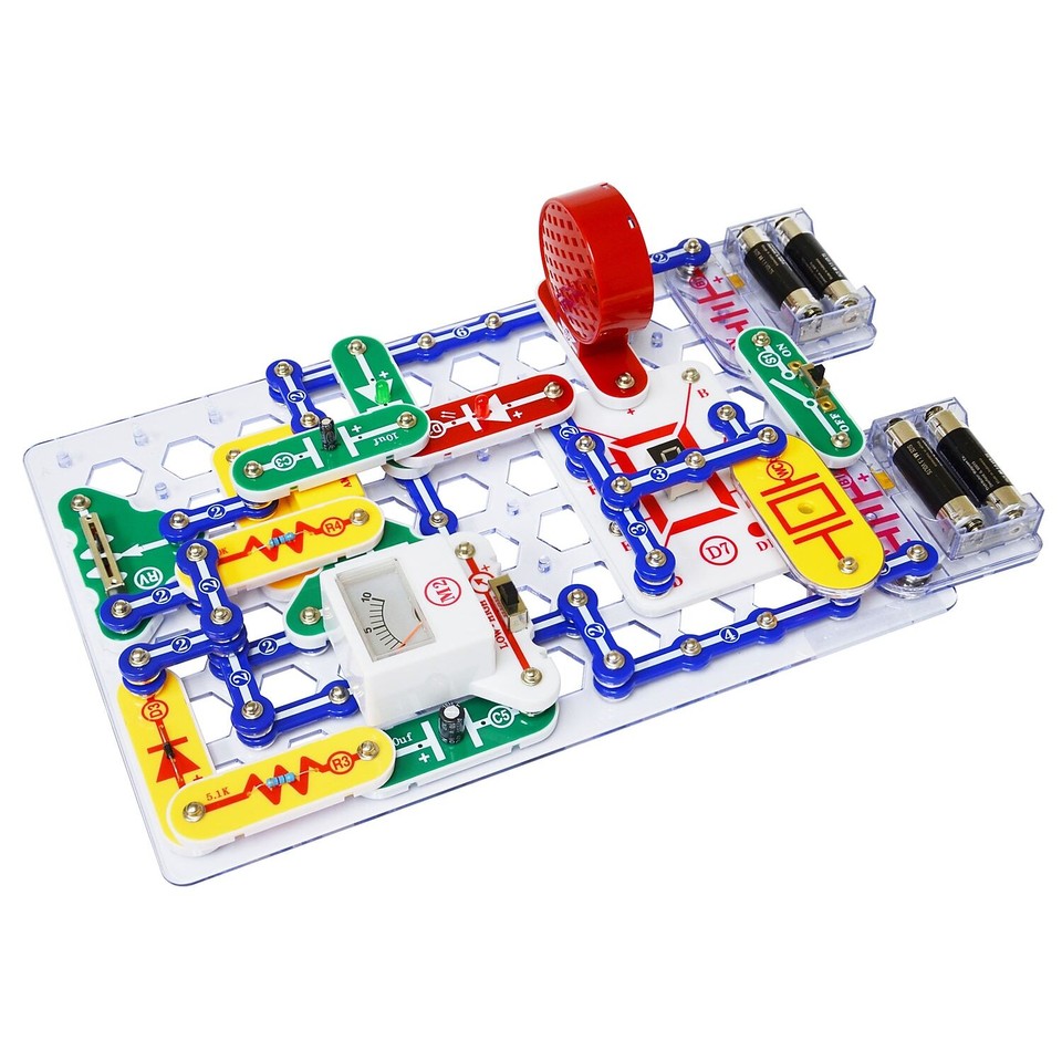 Elenco Snap Circuits Pro 500-in-1 Electronics Exploration Kit (EE-SC500 ...
