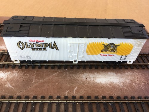 Olympia Beer Reefer -Extra Weight Inside- HO Scale Trains | eBay