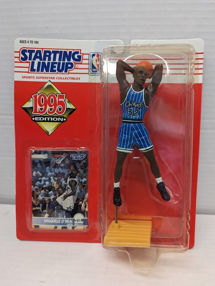 1995 Shaquille O’Neal Starting Lineup Figure NBA Orlando Magic New In ...