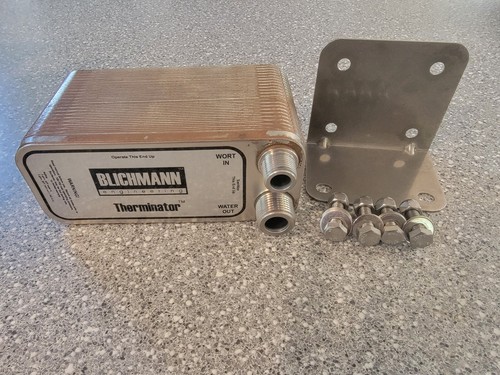 Blichmann Engineering The Therminator Plate Chiller Homebrew Beer Wine ...