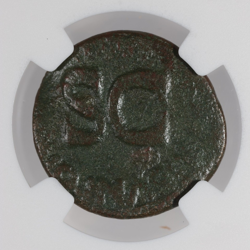 Tiberius AE As Roman Empire Bronze Coin Issued As Imperator 14-37 AD ...