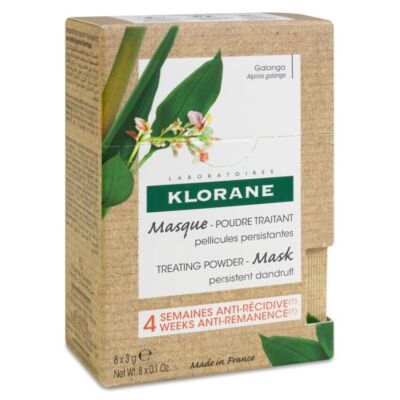 Klorane Galangal Treating Powder – Mask for Persistent Dandruff 8x3gr ...
