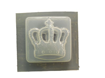 QTY 2 - DECORATIVE SMALL CROWN SOAP MOLD 4713 Moldcreations | eBay