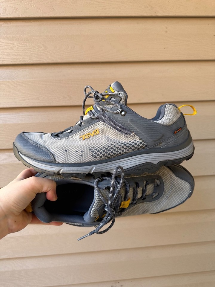Teva Surge Event Hiking Shoes Gray 1005231 Low Top Waterproof Men’s | eBay