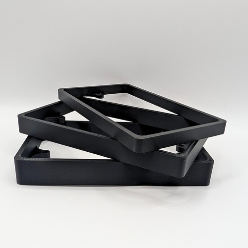 2 Gang Socket Switch Spacer - 10mm, 15mm, 20mm - Double Back Box ...