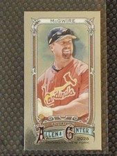 2025 Topps Allen & Ginter - Mark McGwire #2 Mini Stained Glass /25 for ...