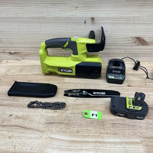 RYOBI ELECTRIC CHAINSAW P5452 with battery n charger (F1) 46396035776| eBay