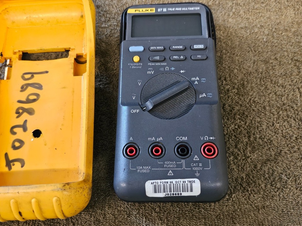 Fluke 87 III True RMS Multimeter Digital Voltage Meter | eBay