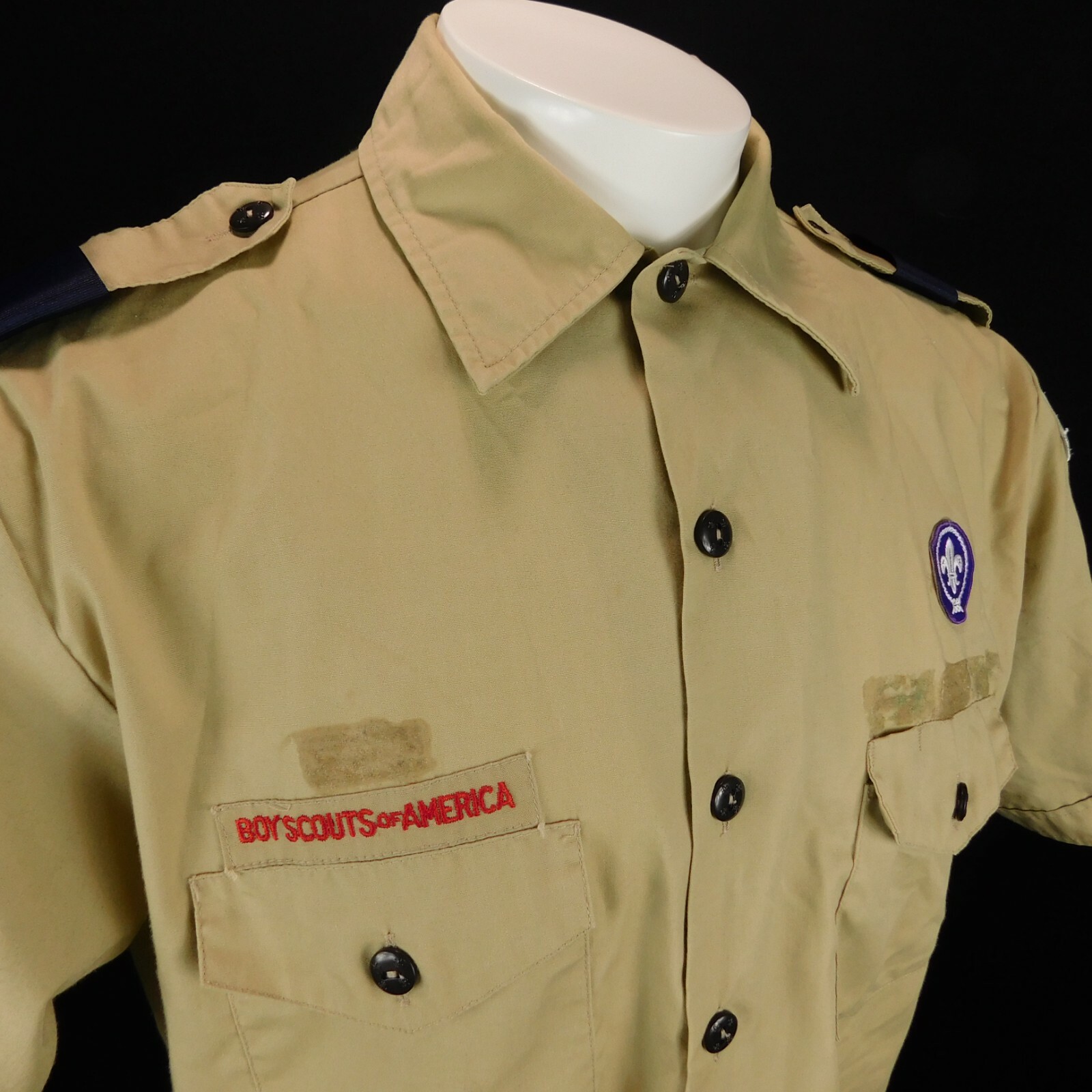 Boy Scouts of America Official Mens Beige Cubmaster National Capital ...