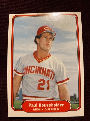 1982 Fleer #68 Reds Paul Householder Baseball Card | eBay