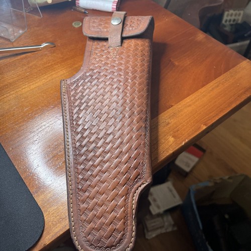 Vintage Thompson Center Arms S1 Leather Contender Holster Braided ...