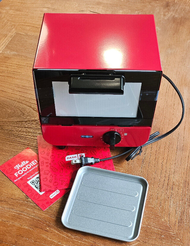 Dash Mini Toaster Oven - Red | eBay
