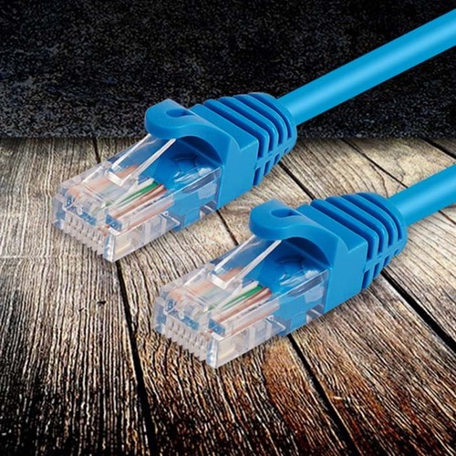 1.2m 5feet Network Cable RJ45 LAN Patch Lead Cat 5e Ethernet Broadband ...