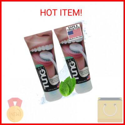 Tung Tongue Gel | Fresh Mint Tongue Cleaning Paste | Bad Breath and ...