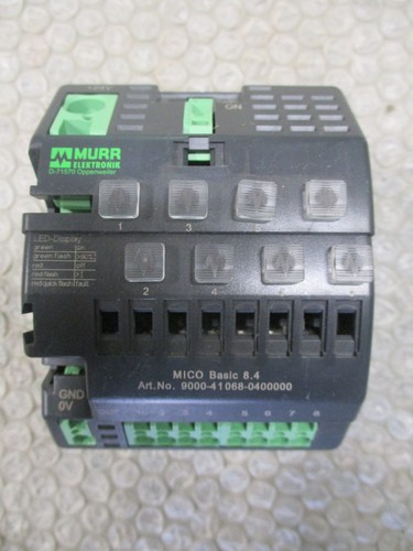 MURR Elektronik Mico Basic 8.4 9000-41068 Relay Module D-71570 24VDC ...