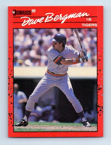 1990 Donruss Dave Bergman Detroit Tigers #445 | eBay