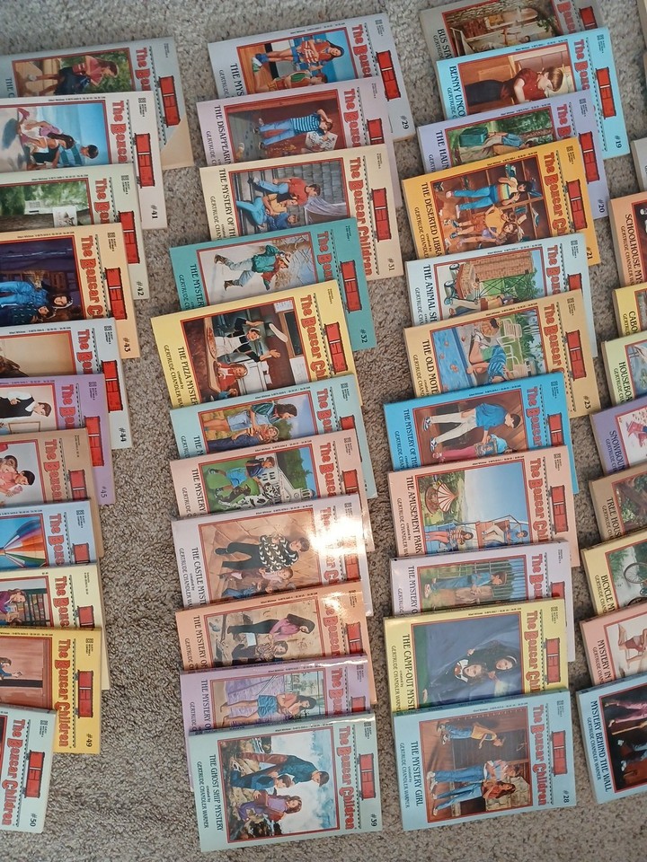 Lot Of 63~ Boxcar Children Mystery Books Paperback Warner | eBay