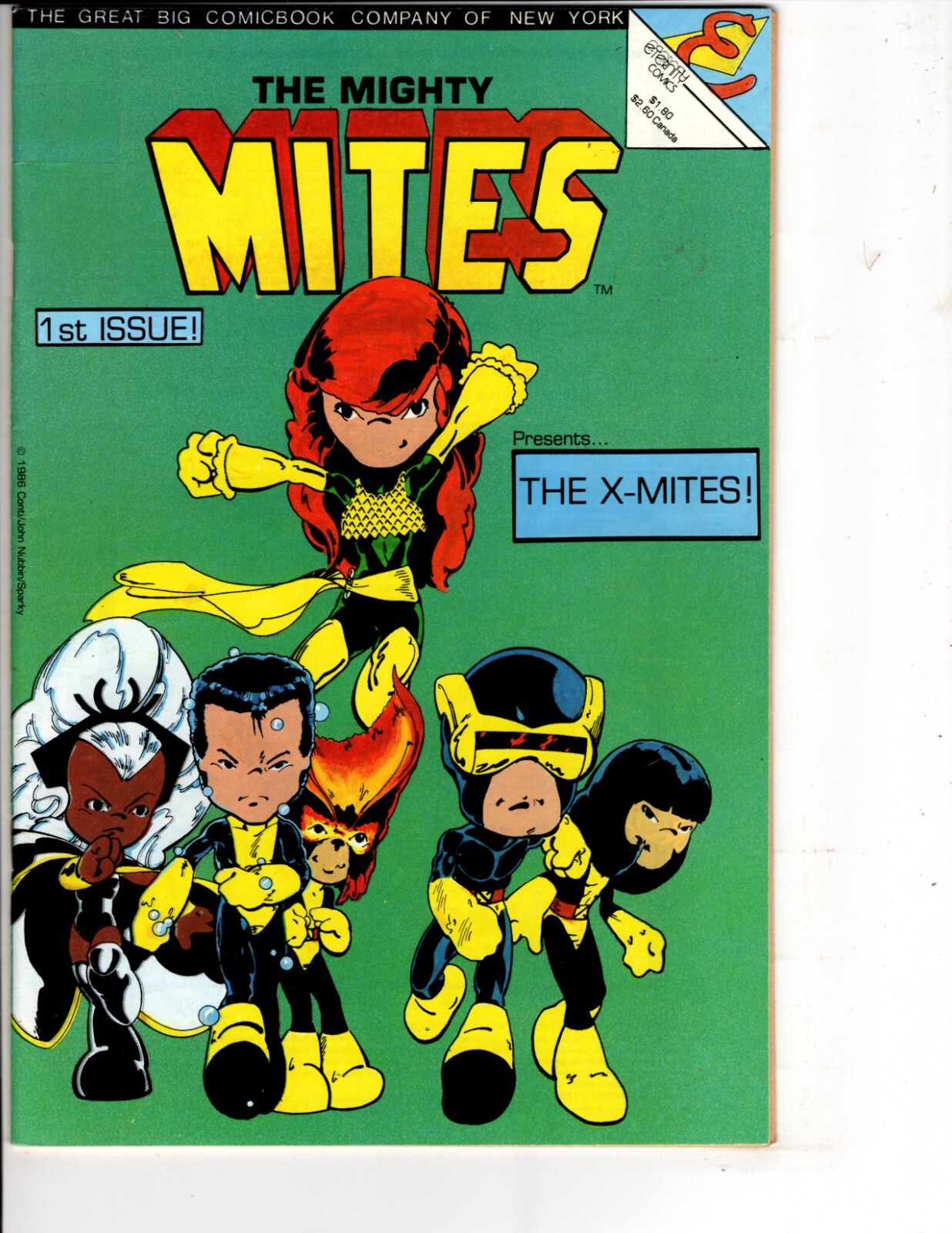 Mighty Mites #1 Comic Book 1986 Eternity Comics Ships Free VF/NM | eBay