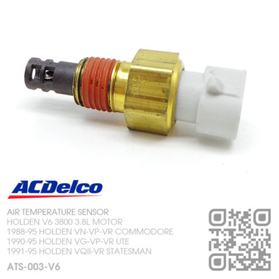 ACDELCO AIR TEMPERATURE SENSOR V6 3800 3.8L [HOLDEN VN-VG-VP-VR ...