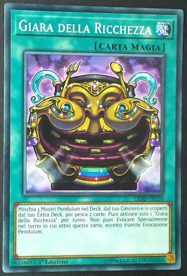 GIARA DELLA RICCHEZZA in Italiano Comune da Mazzo YUGIOH | eBay