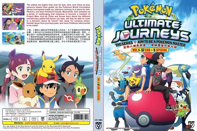 Pokemon Ultimate Journeys (VOL.1-57End) + Aim To Be A Pokemon Master (5 ...