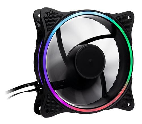 Inter-Tech 888860272 Computer Cooling System Universal Fan 12 Cm Black ...