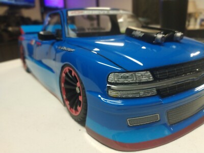 Custom Painted HPI 1/10 RC NEW 200mm Chevy Silverado body Shell Only ...