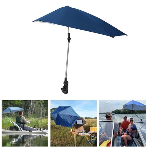 Parapluie ?? pince avec UPF 50+ pour la p??che sur la plage et les activit??s de | eBay