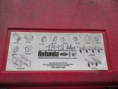 Ford Rotunda Tkit-2001-FLM Complete Set | eBay