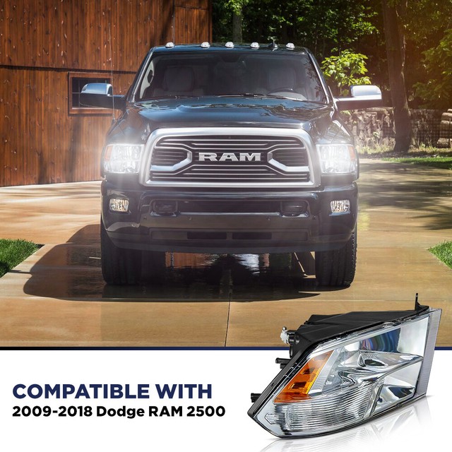 Dodge RAM Headlight MAGNA 50693B 1 Pair for sale online | eBay