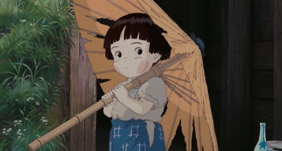 Anime grave of the fireflies studio ghibli children CCG Gaming Mat Desk ...